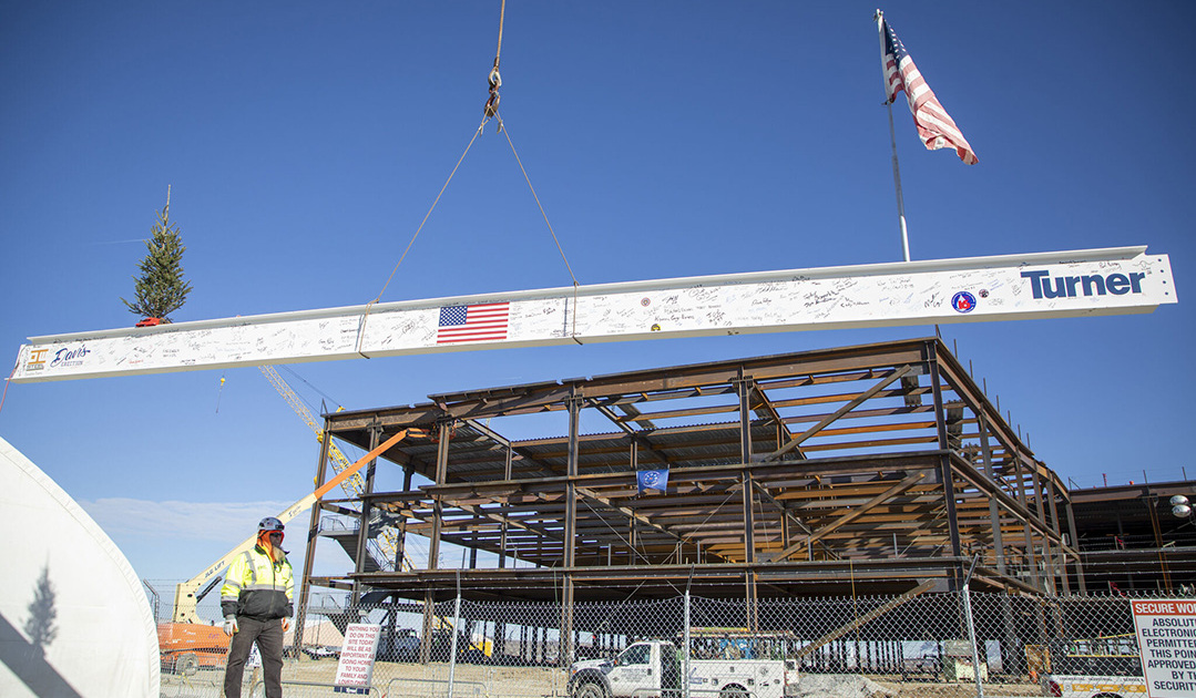 Turner Marks Topping Out of $389 Million Project at Offutt Air Force ...