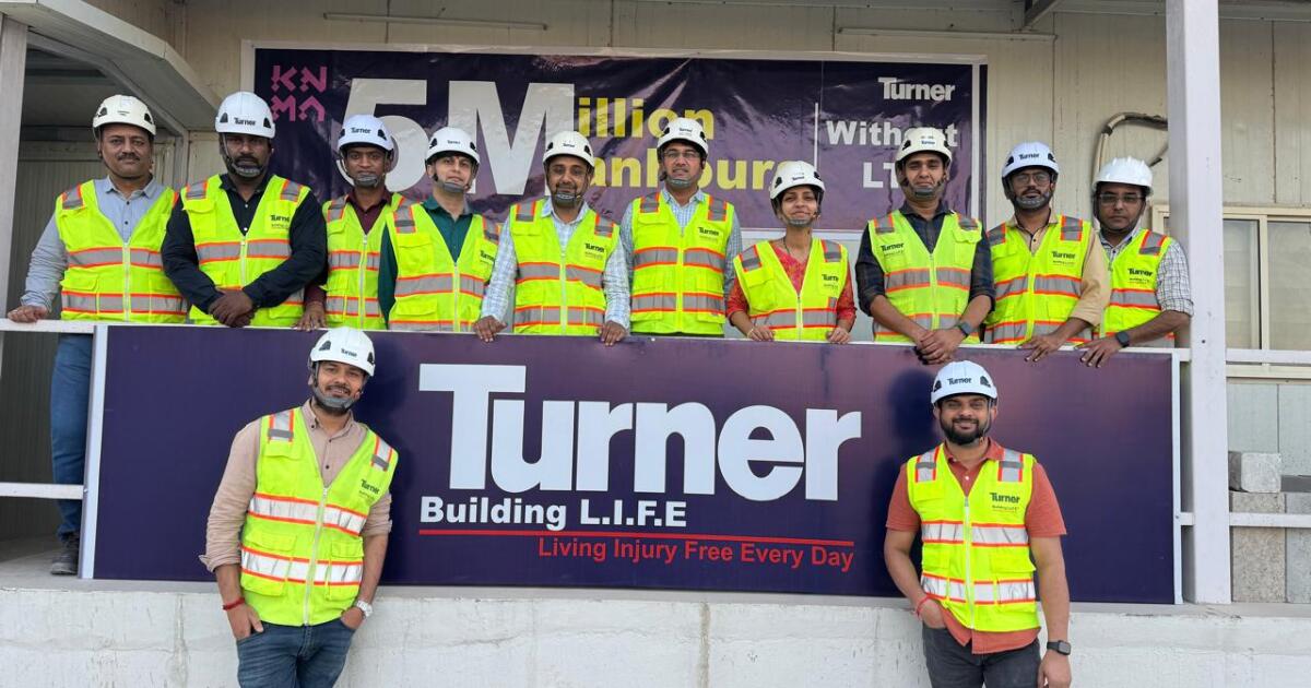 KNMA Project Achieves 5 Million Safe Man-Hours | Insights | Turner ...