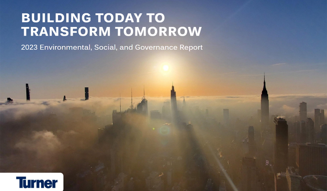 Turner Releases 2023 Environmental, Social, and Governance Report ...