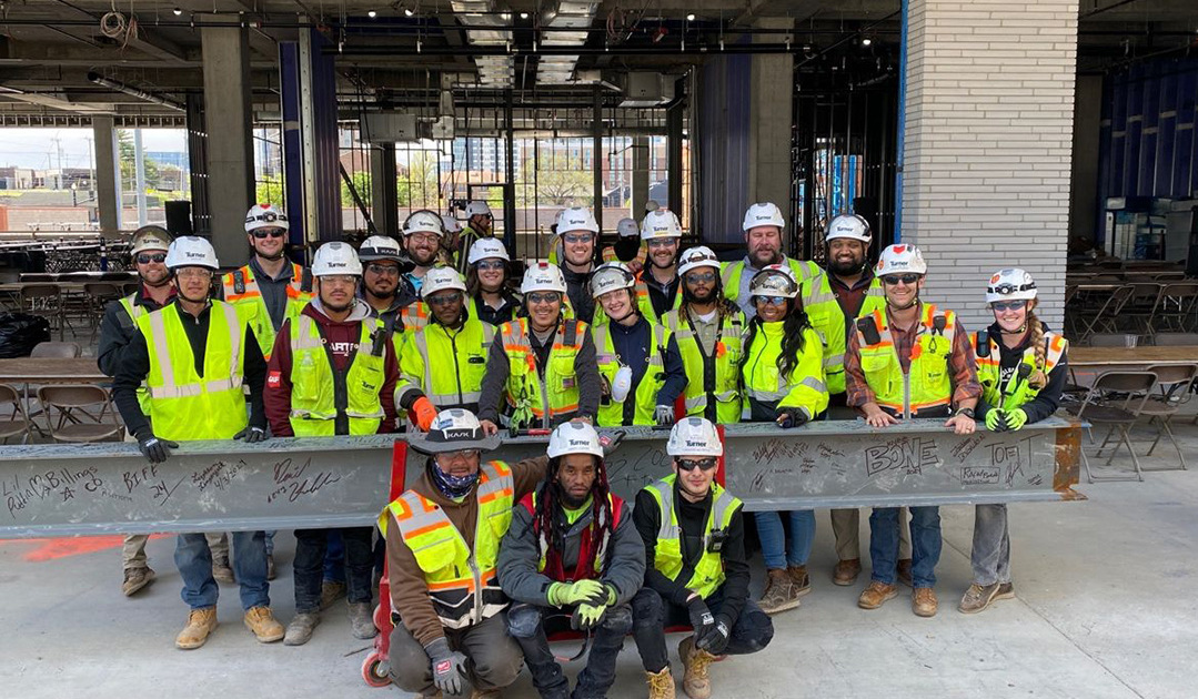 Turner Celebrates Topping Out of Peabody Union | Insights | Turner ...