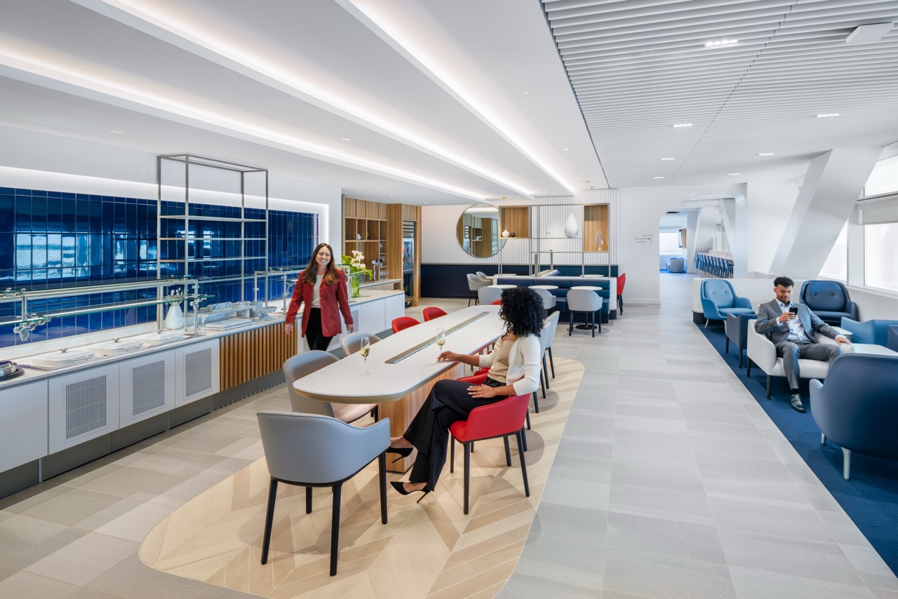 Air France Lounge at SFO | Projects | Turner Construction Company