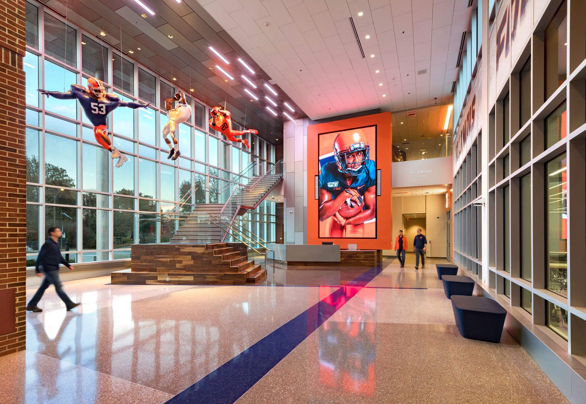 University of Illinois Henry Dale & Betty Smith Football Performance ...