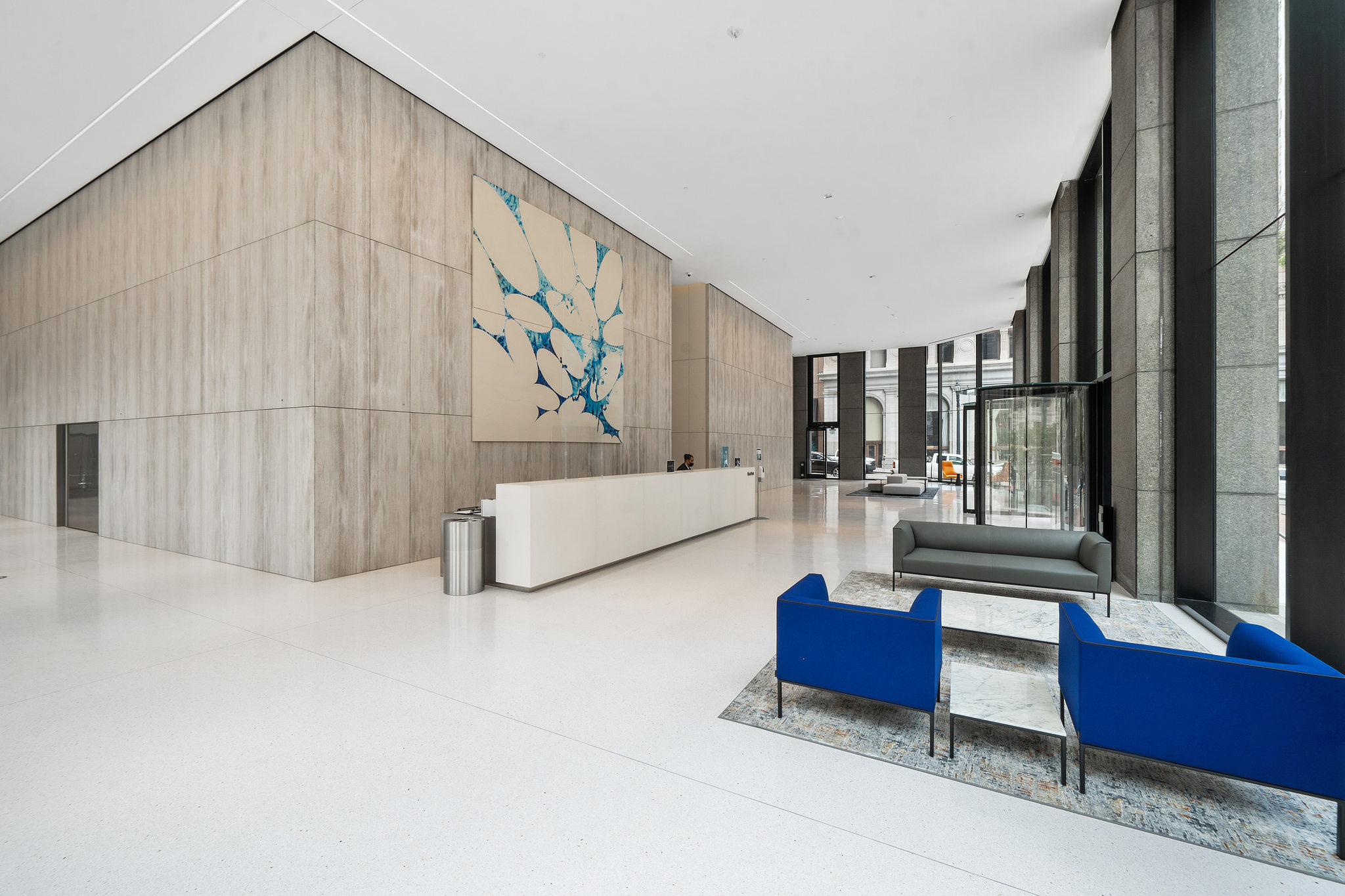 One Post Lobby & Plaza Renovation | Projects | Turner Construction Company
