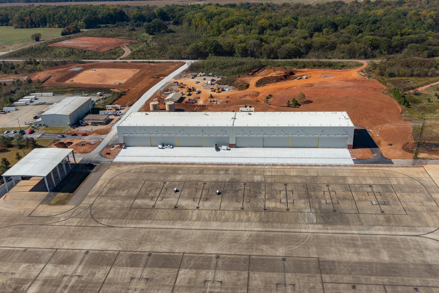 Redstone Aircraft Hangar | Projects | Turner Construction Company