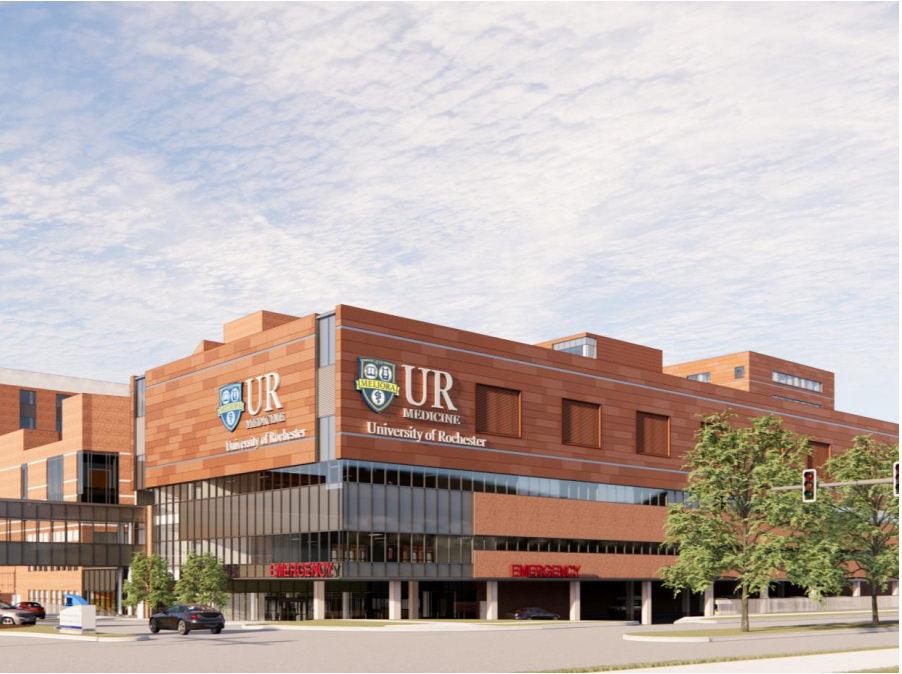 University of Rochester Medical Center, New ED and In-Patient Bed Tower ...