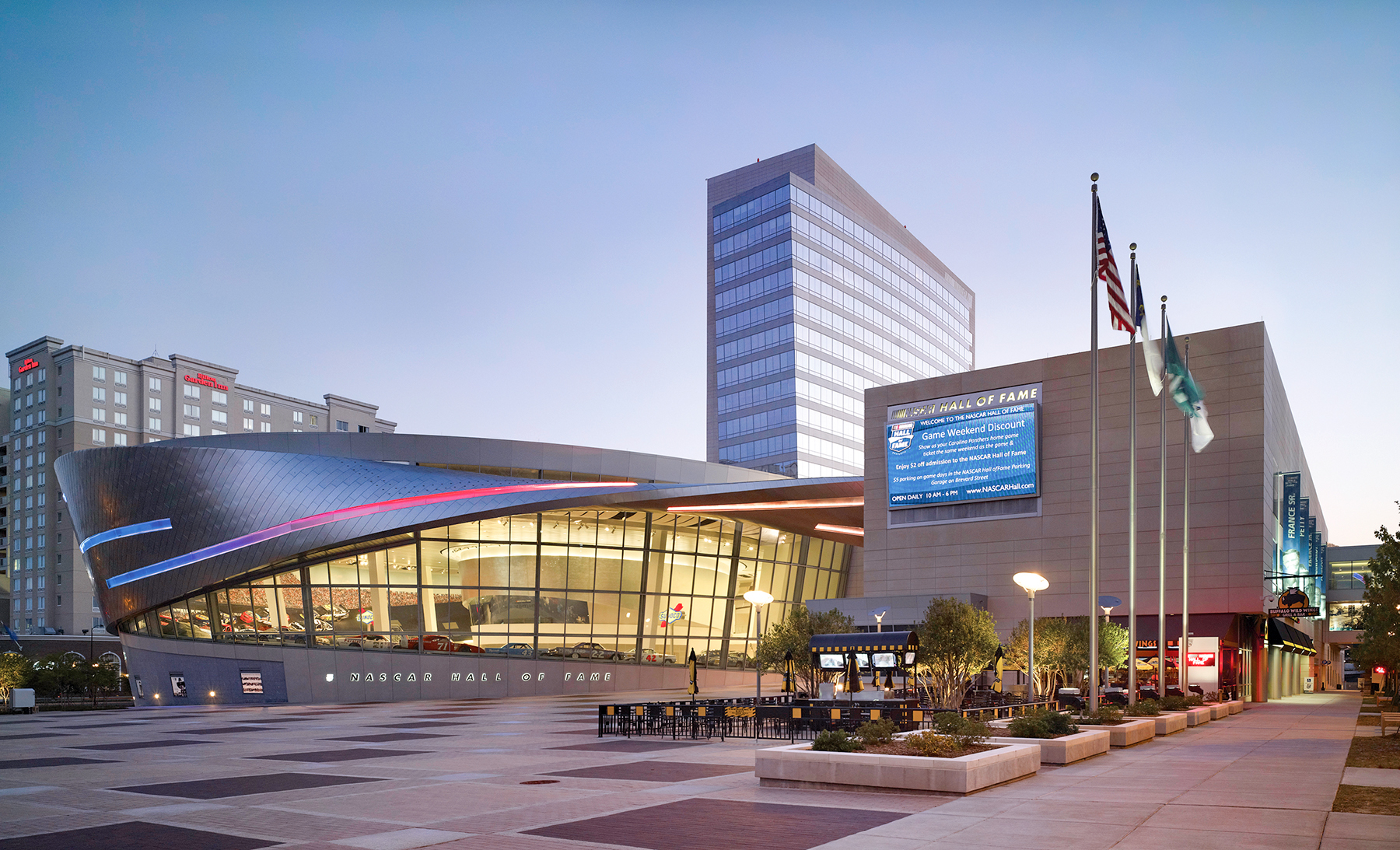 Nascar Hall Of Fame Building